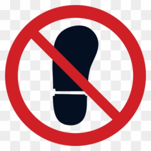 No Step Area /working/signs/hazard Signs/no Step Area - No Cell Phone ...