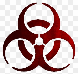 Zombie Hazard Signs Inspiritoo Clipart - Biohazard Symbol - Free ...