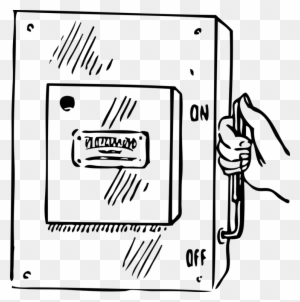 Electrical Switches Electronic Symbol Electrical Network - Spst Switch ...