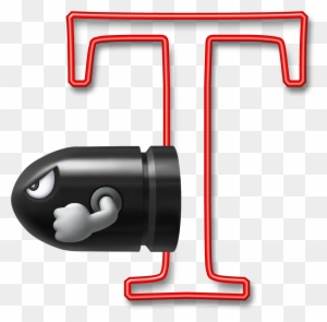 Golden Bullet Bill - Bullet Bill From Mario - Free Transparent PNG ...