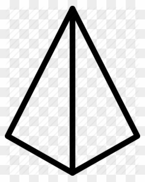 Square Pyramid Shape Clipart