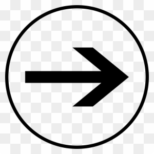Arrow Pointing Right Inside Circle Icon - Arrow In Circle Icon - Free ...