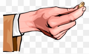 Coin Clipart Hand Holding - Hand Coin Png - Free Transparent PNG ...