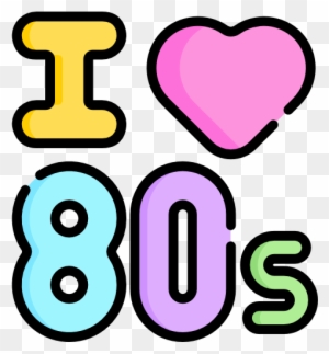 Eighties Free Icon - Decade - Free Transparent PNG Clipart Images Download