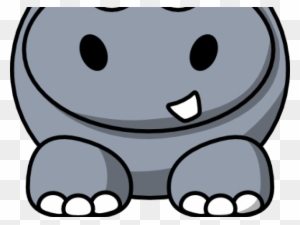Hippo Svg - Cute Zoo Animal Clipart - Free Transparent PNG Clipart ...