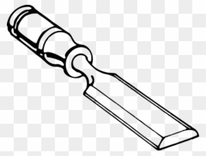 Carving Chisels & Gouges Hand Tool Hammer Saw - Drawing Of A Chisel ...