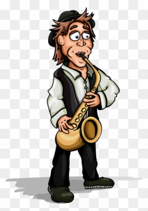 Sax Man Player - Saxophone - Free Transparent PNG Clipart Images Download