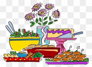 Lunch Clipart Potluck - Potluck Transparent Background - Free ...
