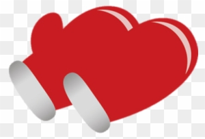 Red Mittens Illustration - Illustration - Free Transparent PNG Clipart ...