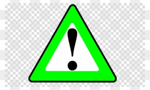 Warning Sign Green Clipart Warning Sign Computer Icons - Symbol Of ...