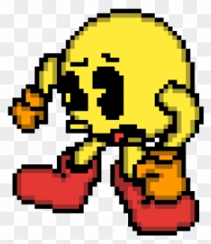 Pacman Getting Hit And Falling Over - Pac-man - Free Transparent PNG ...