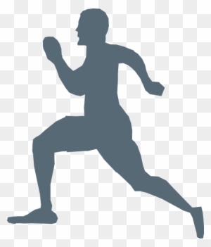 3d Stickman Running Clipart