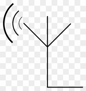 Aerials Electronic Symbol Television Antenna Radio - Antenna Receiver ...