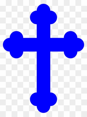 Light Blue Cross Clipart