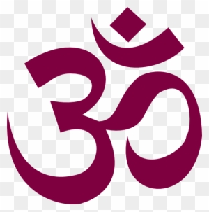 Om Symbol In Blue - Free Transparent PNG Clipart Images Download