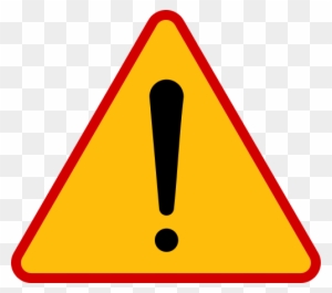 Warning Sign No Background - Free Transparent PNG Clipart Images Download