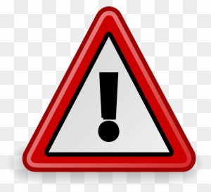Warning Sign No Background - Free Transparent PNG Clipart Images Download