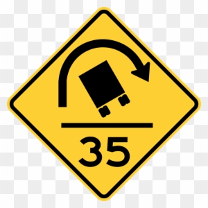 Mdsha W1-13 - Road Signs - Free Transparent PNG Clipart Images Download