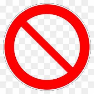 Free Icons Blank Not Allowed Sign Image - Icono Prohibido Png - Free ...