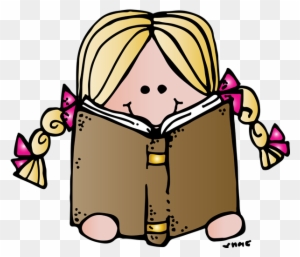 Reading Clip Art Freebie - Melonheadz Black And White Clipart - Free ...