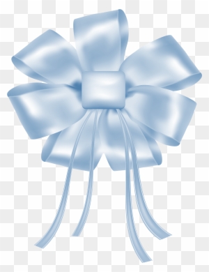 Light Blue Bow Png Clipart - Light Blue Ribbon Bow - Free Transparent ...