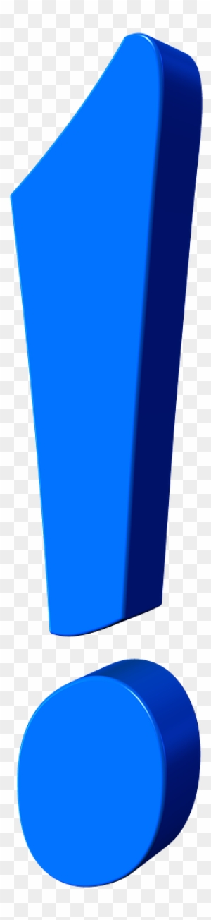 Img - Exclamation Mark Transparent Blue - Free Transparent PNG Clipart ...