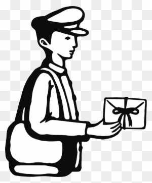 Mail Carrier - Free Transparent PNG Clipart Images Download