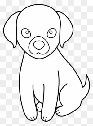 Dog Line Art - Puppy Line Art - Free Transparent PNG Clipart Images ...