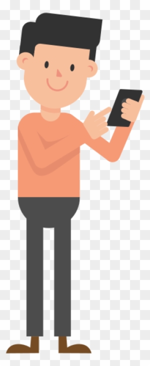 Cartoon Man On Phone 3, Buy Clip Art - Cartoons Using Phone Confused ...