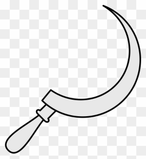 Open - Sickle Drawing - Free Transparent PNG Clipart Images Download
