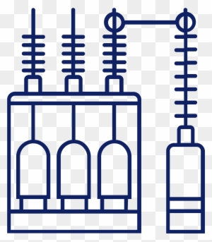 Distribution Icon - - Transformer Electrical Drawing - Free Transparent ...