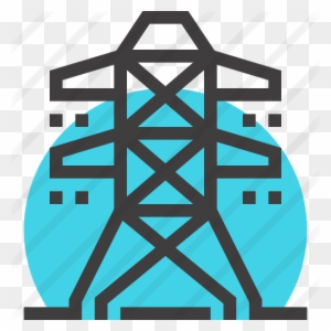 Power Line Free Icon - Transmission Tower - Free Transparent PNG ...