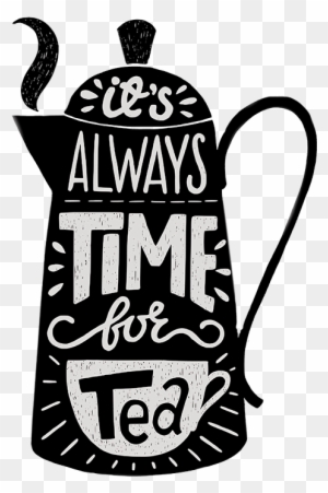 Tea Clipart Black And White, Transparent PNG Clipart Images Free ...