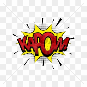 Kapow - Pop Art Kapow - Free Transparent PNG Clipart Images Download