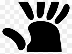 Right Handprint Clipart Download - Hand Drawing 5 Fingers - Free ...