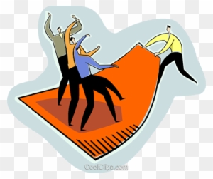 Vector Illustration Of Carpet Rug Floor Covering - Clip Art - Free ...