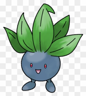Oddish Pokemon Character Vector Art - Pokemon Oddish - Free Transparent ...