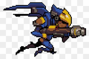4 - Overwatch Dva Pixel Spray - Free Transparent PNG Clipart Images ...