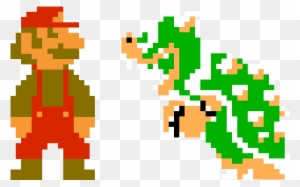 Boulder Vector 8 Bit Clip Art Freeuse Stock - Super Mario Bros Bowser ...