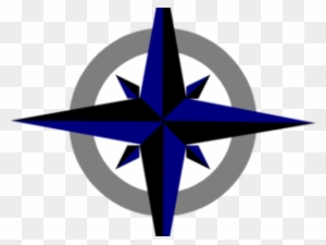 Compass Clipart Grey - Cardinal Direction - Free Transparent PNG ...