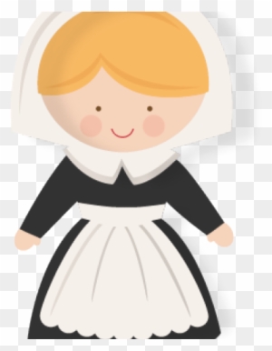 Pilgrim Girl Clipart, Transparent PNG Clipart Images Free Download ...