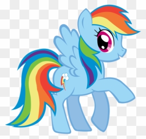 My Little Pony Clip Art Many Interesting Cliparts - Rainbow Dash High Resolution - Free ...