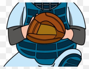 Umpire Clipart - Baseball Catcher Glove Cartoon - Free Transparent PNG ...