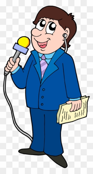Reporter Png - Journalist Cartoon - Free Transparent PNG Clipart Images ...