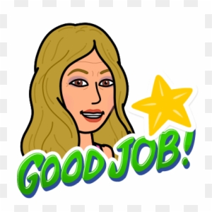 Freshmen Honors English Room - Bitmoji Good Job - Free Transparent PNG ...