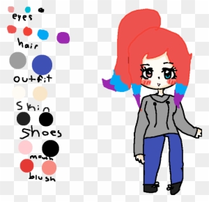 Drawing Blush Reference Clip Free Download - Character Reference Sheet ...