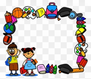 School Supplies - Border Design For Mapeh - Free Transparent PNG ...