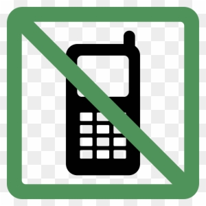 Mobile Shutdown Technology In The Classroom - Don T Use Phone Icon ...