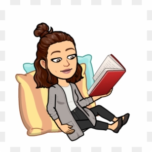 Facilitated Literature - Reading Bitmoji - Free Transparent PNG Clipart ...