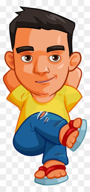 Catch The Guava - Juan Tamad Clipart - Free Transparent PNG Clipart ...